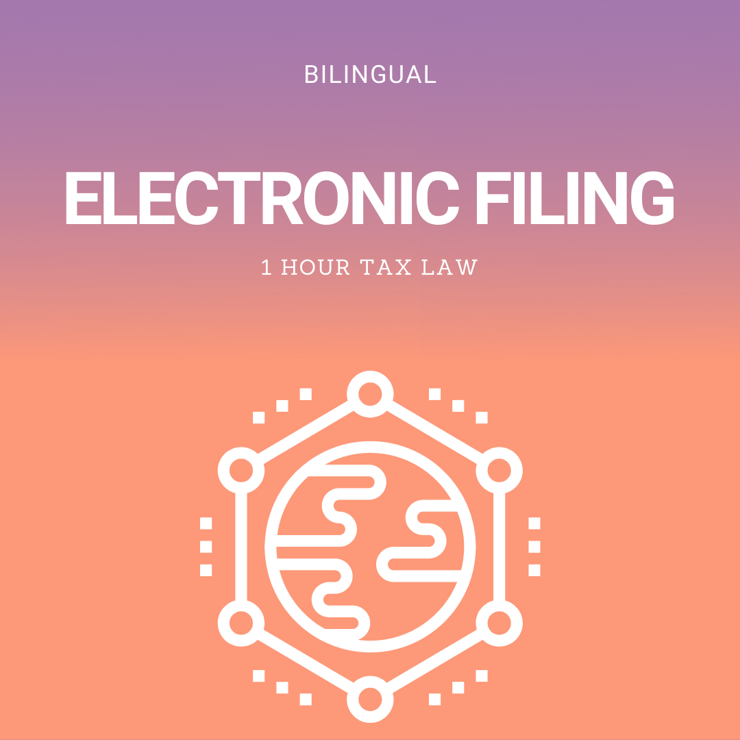Bilingual Electronic Filing – Resolutions Tax Training Academy